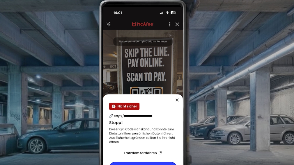 Gegen Quishing: McAfee bringt QR-Code-Prüfung - COMPUTER BILD