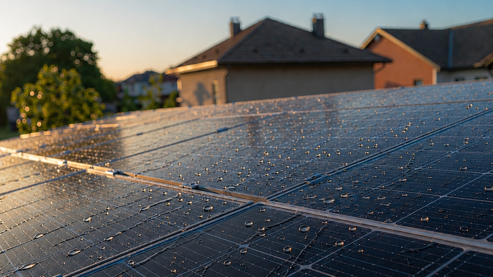 Solarpaneele ohne Reinigung: Neue Beschichtung hält sie sauber ...