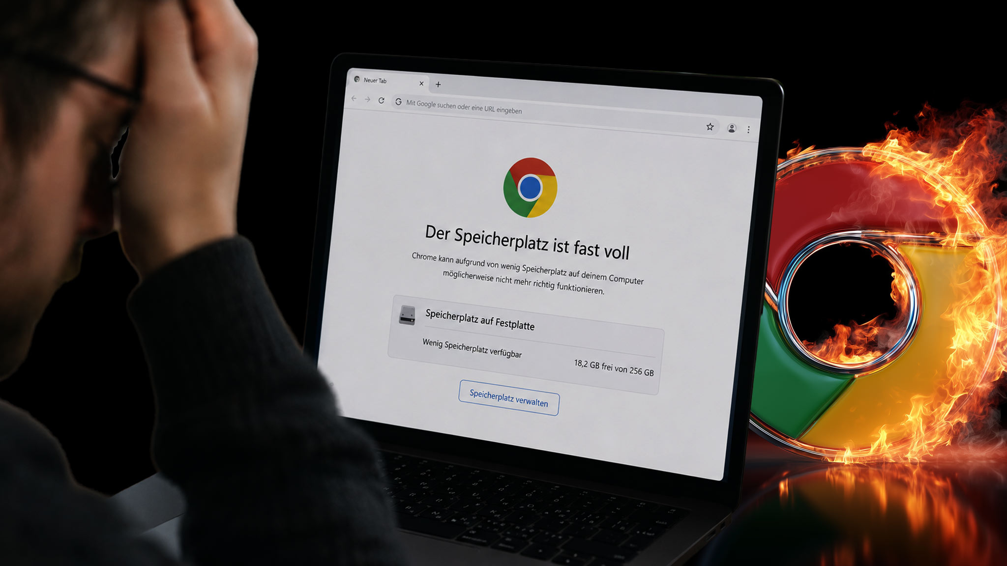 Google Chrome verbraucht zu viel Speicherplatz? Das hilft - COMPUTER BILD