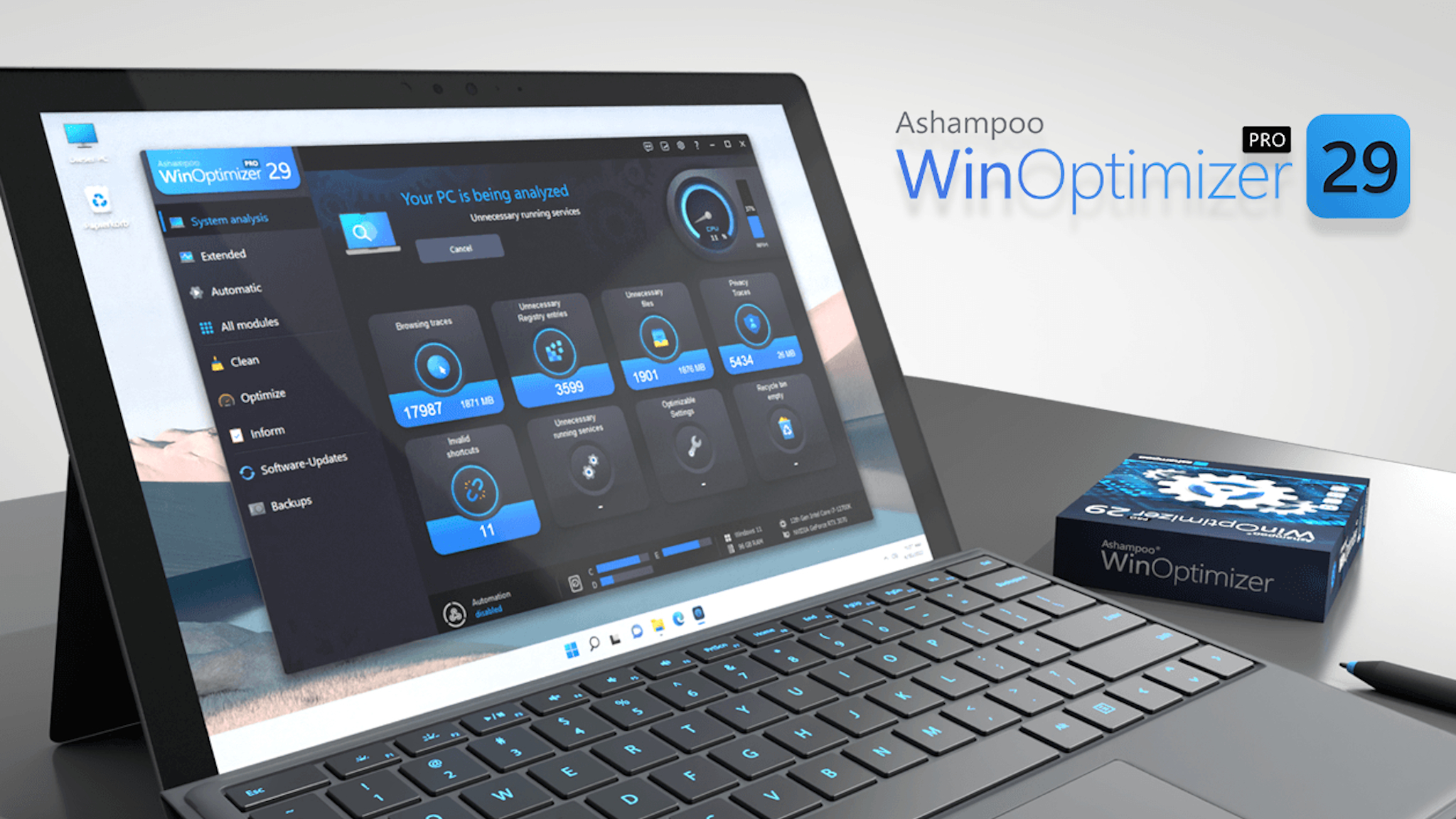 Review: Ashampoo WinOptimizer 29 – System-Suite optimiert Windows ...