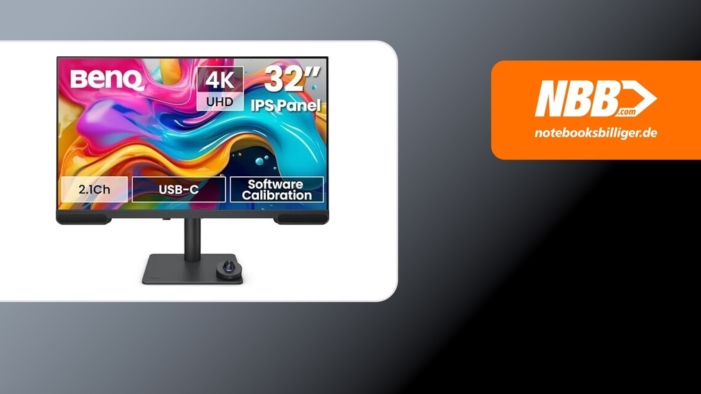 4K-UHD-IPS-Monitor BenQ PV3200U - COMPUTER BILD