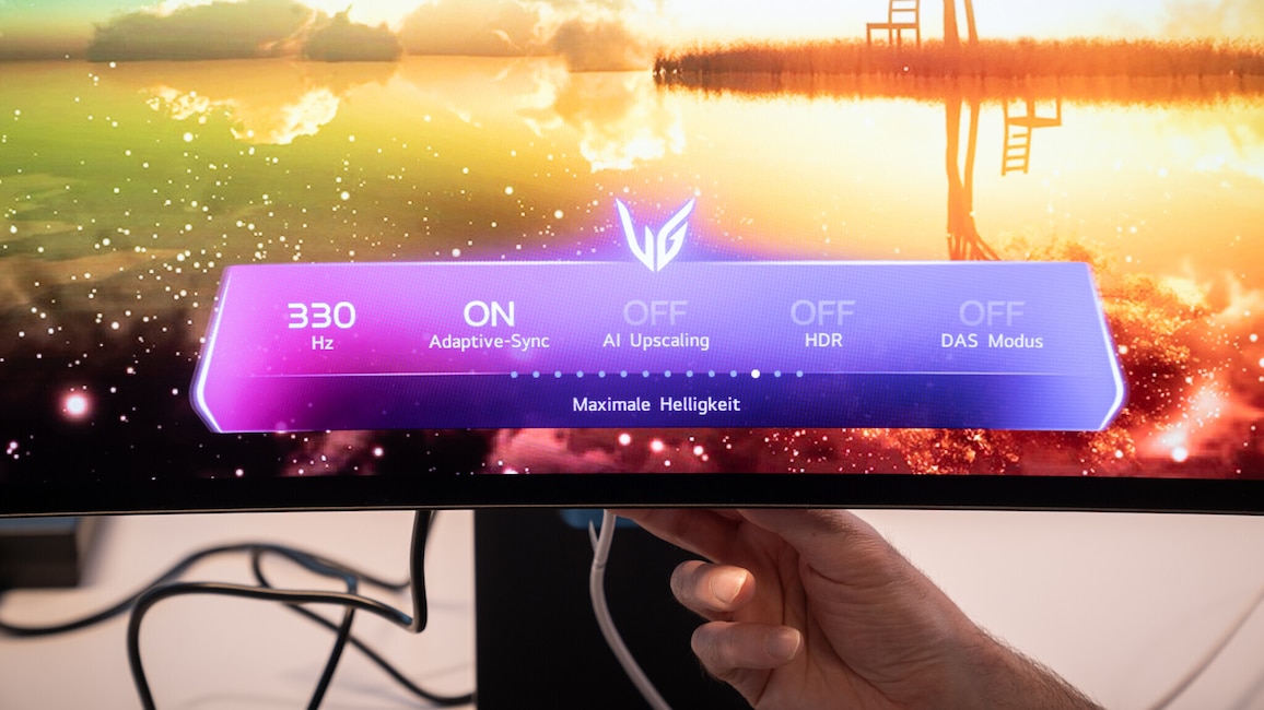 LG 39GX950B-B im Test: Große Bühne, starke Leistung - COMPUTER BILD