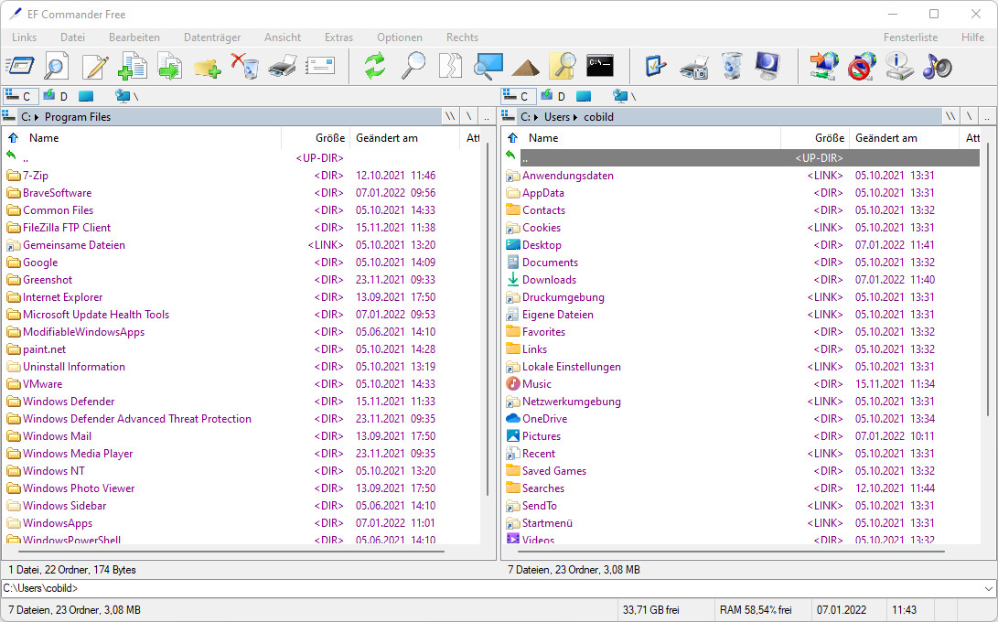 EF Commander Free - Download - COMPUTER BILD