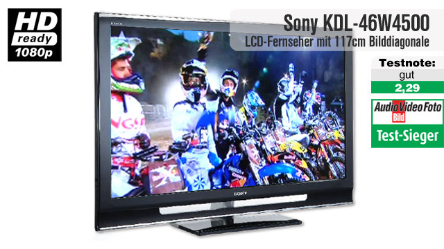 Video zum Test: LCD-TV Sony KDL-46W4500 - COMPUTER BILD