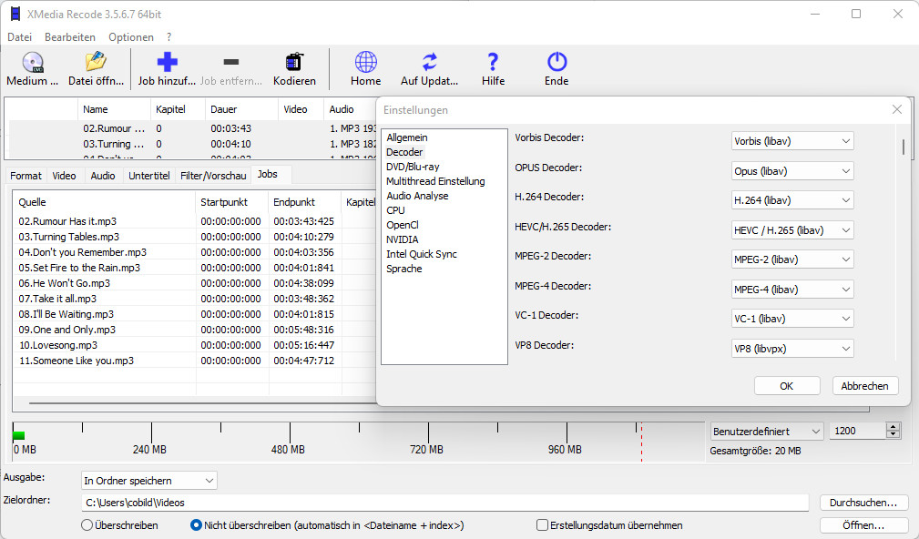 XMedia Recode - Download - COMPUTER BILD