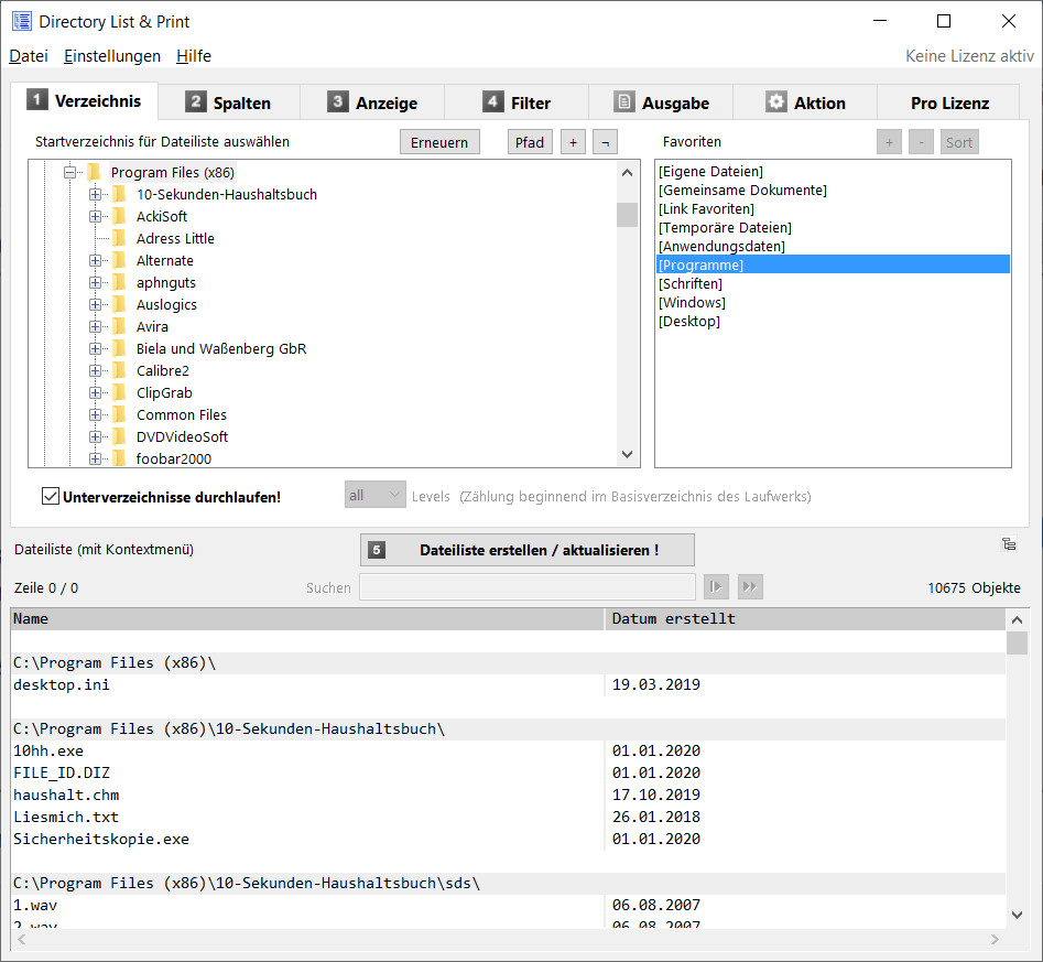 Directory List & Print - Download - COMPUTER BILD