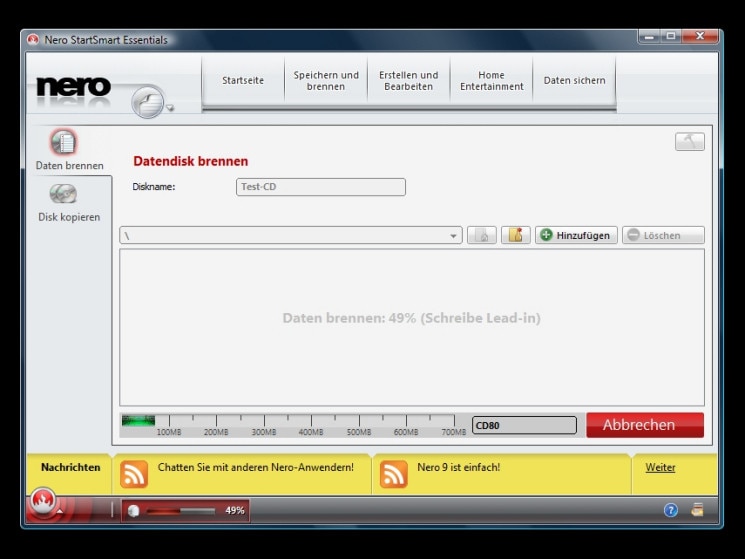 Nero 9 Free Version: Kostenlose Brenn-Software - COMPUTER BILD