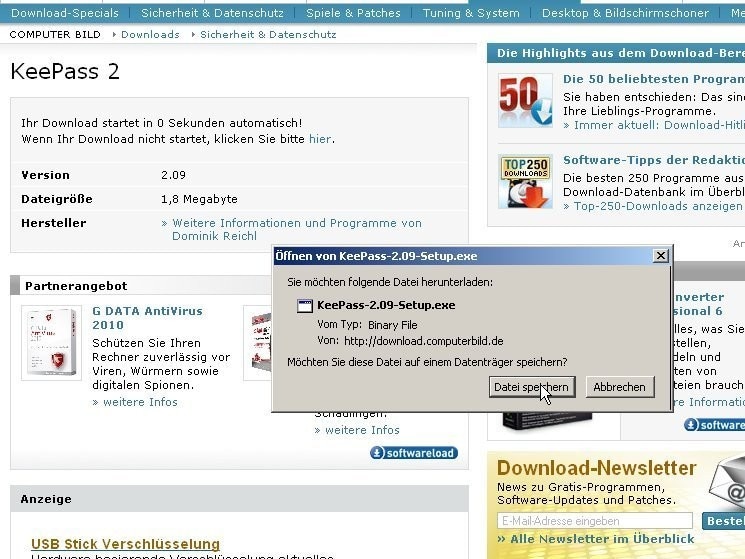 KeePass 2: 5 Tipps für mehr Sicherheit - COMPUTER BILD