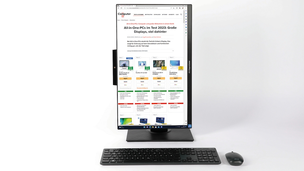All-in-One-PCs im Test: Sechs aktuelle Modelle im Vergleich - COMPUTER BILD