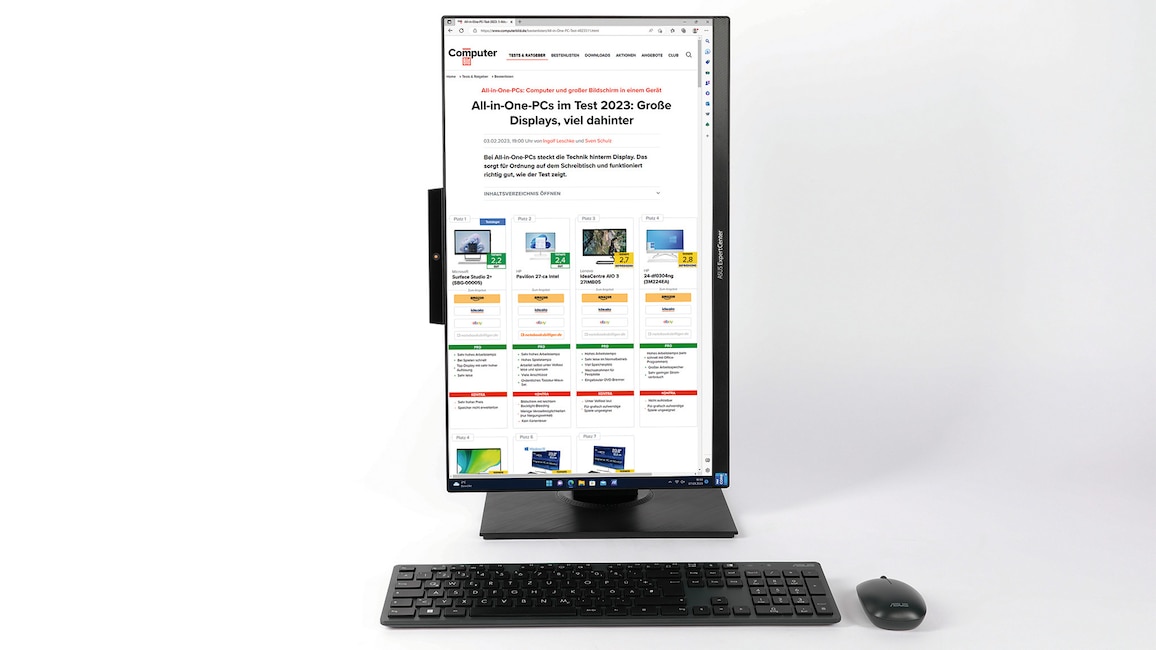 All-in-One-PCs im Test 2026: Sechs aktuelle Modelle im Vergleich ...