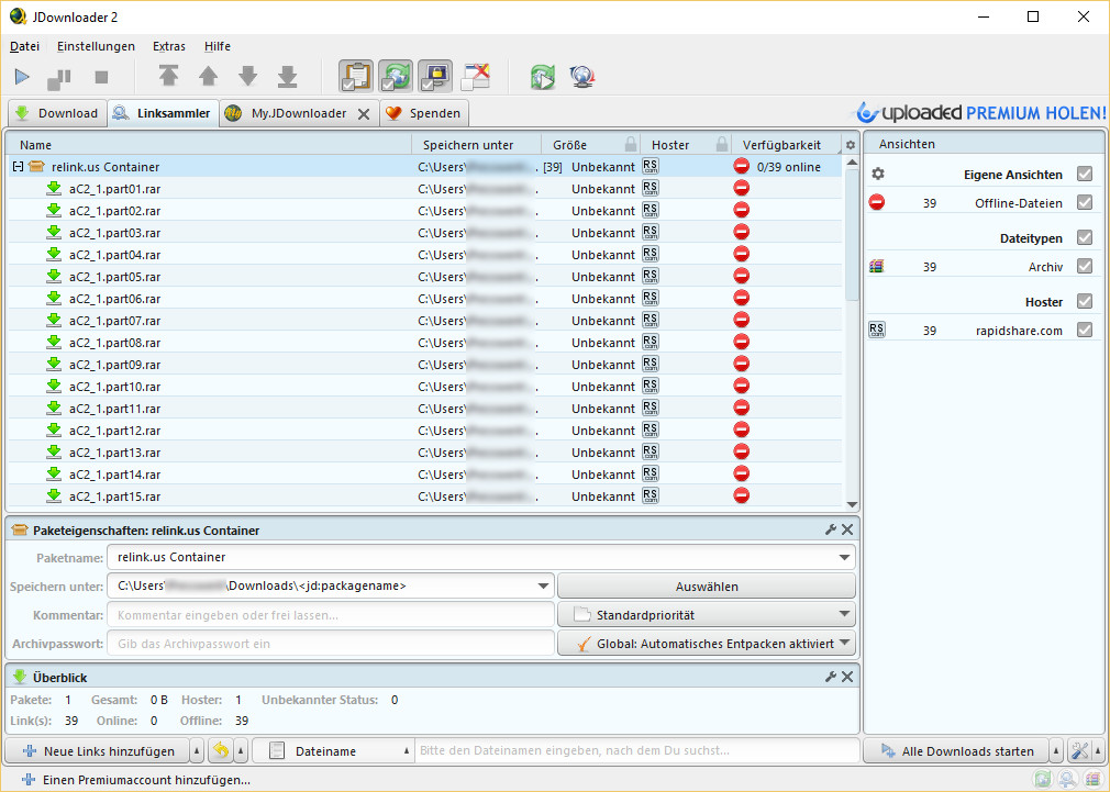jDownloader 2 - Download - COMPUTER BILD