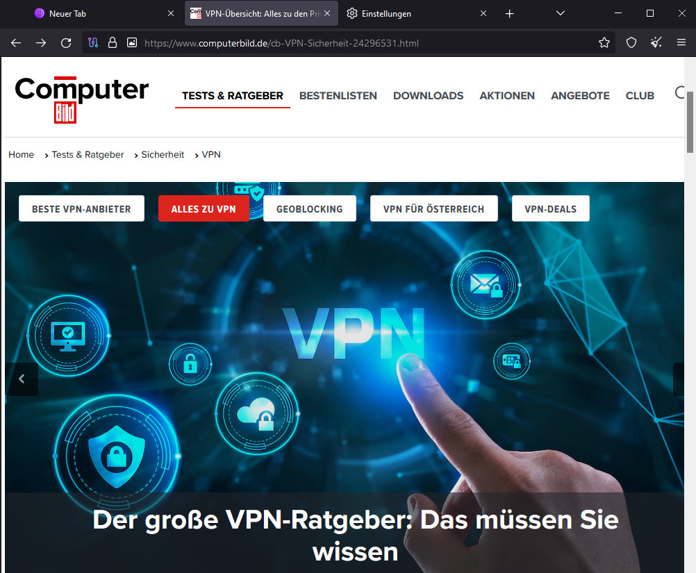 Tor Browser - Download - COMPUTER BILD