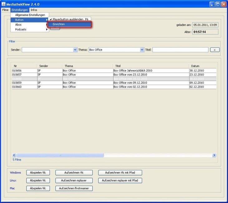 MediathekView: Update auf Version 13.5.1 erschienen - COMPUTER BILD