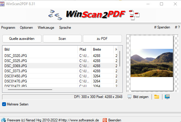 WinScan2PDF - Download - COMPUTER BILD