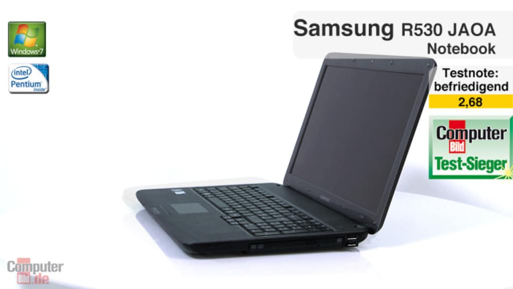 Notebook-Test: Samsung R530 (NP-R530-JA0ADE) - COMPUTER BILD