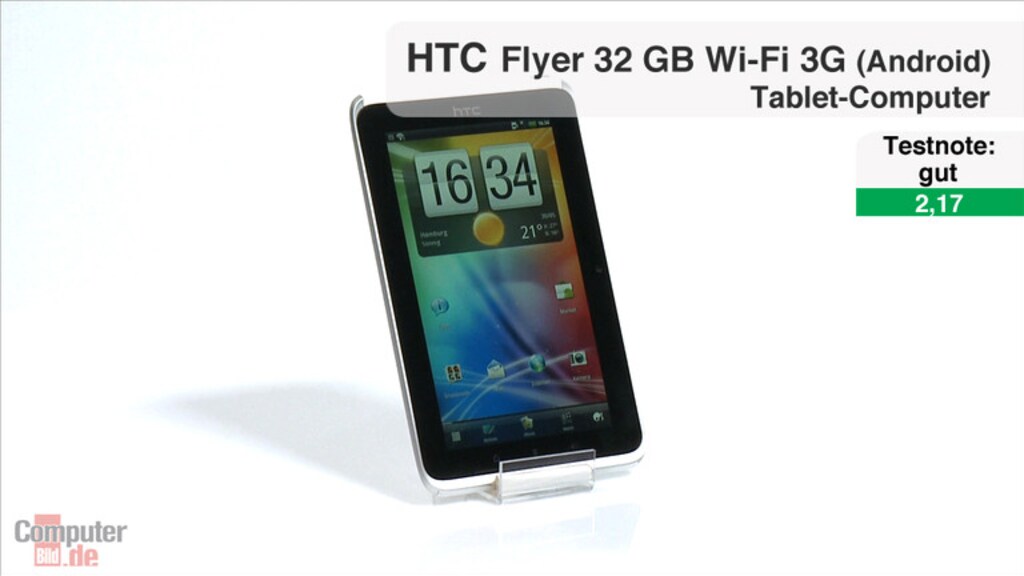 HTC Flyer: Android-Tablet vom Smartphone-Spezialisten im Test ...