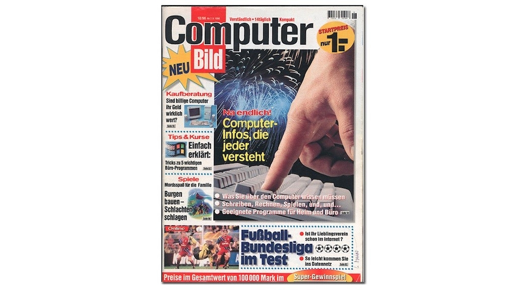 20 Jahre COMPUTER BILD - COMPUTER BILD