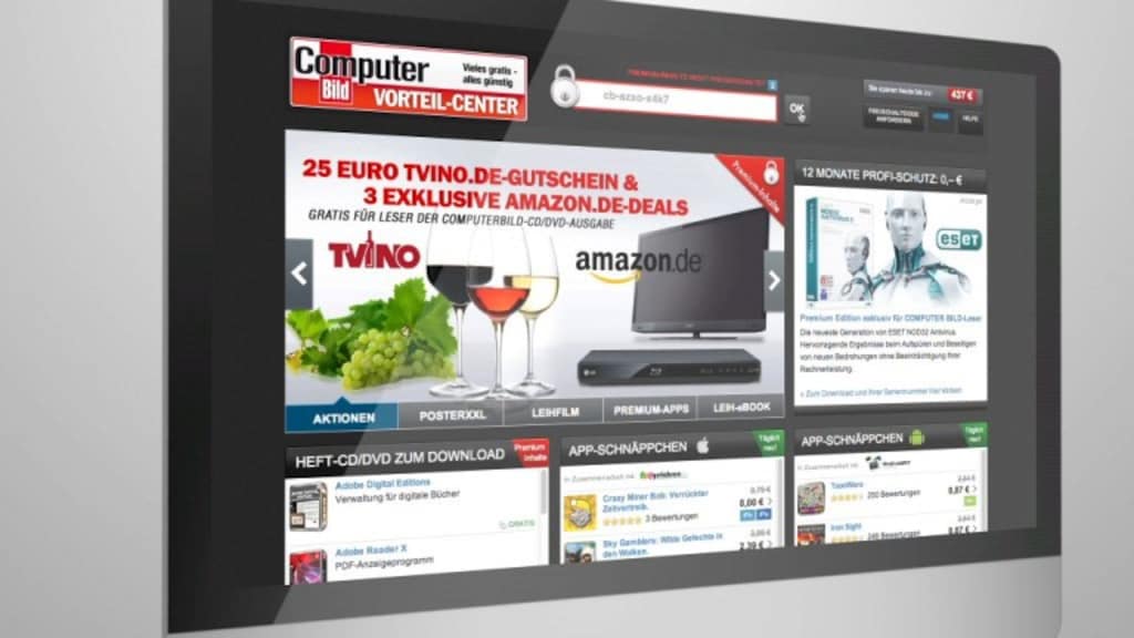 So funktioniert das COMPUTER BILD-Vorteil-Center