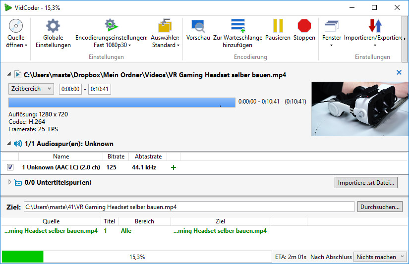 VidCoder - Download - COMPUTER BILD