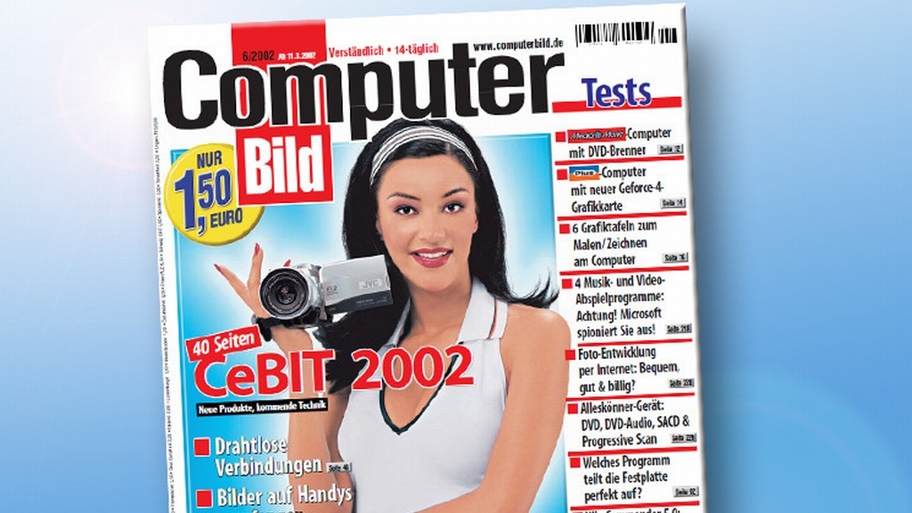 CeBIT-Trends 2002: Das waren die Messe-Neuheiten - COMPUTER BILD
