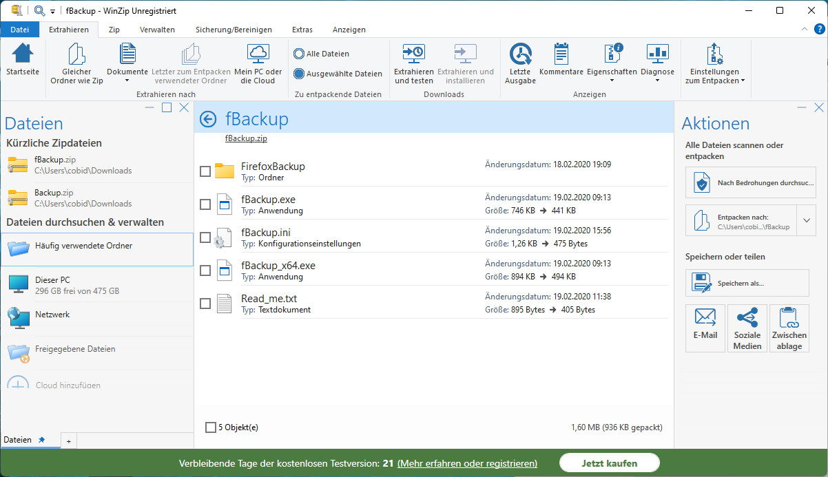 Winzip Logo WinZip Für IOS | Heise Online