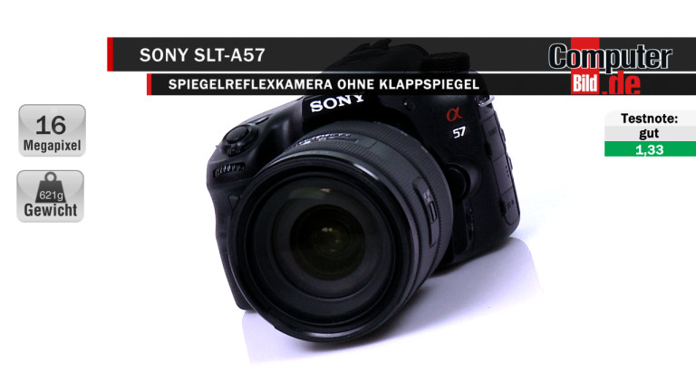 Video zum Test der Sony Alpha SLT-A57 - COMPUTER BILD
