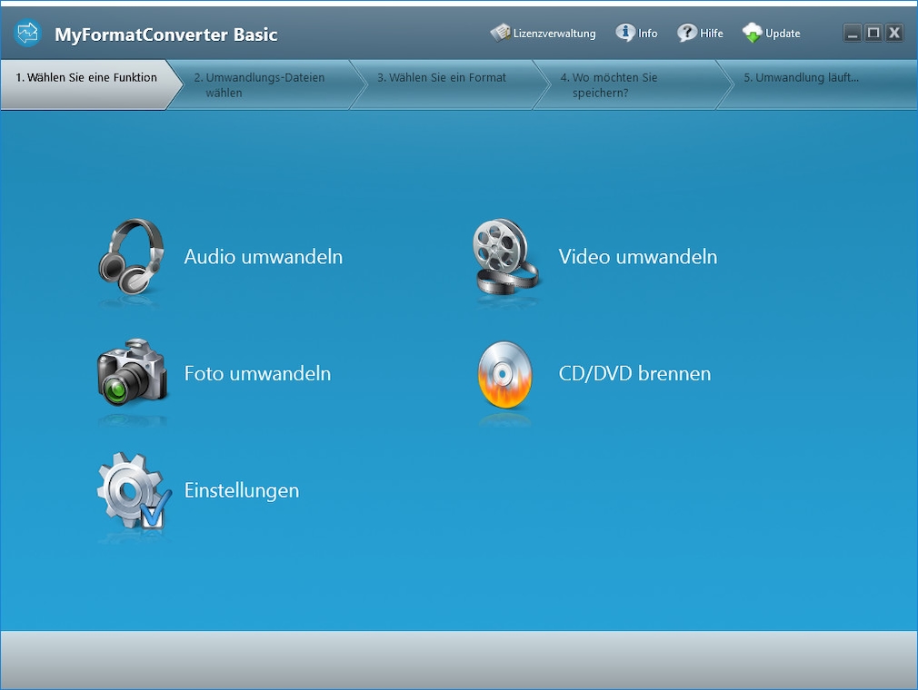 MyFormatConverter Basic – Kostenlose Vollversion - Download - COMPUTER BILD
