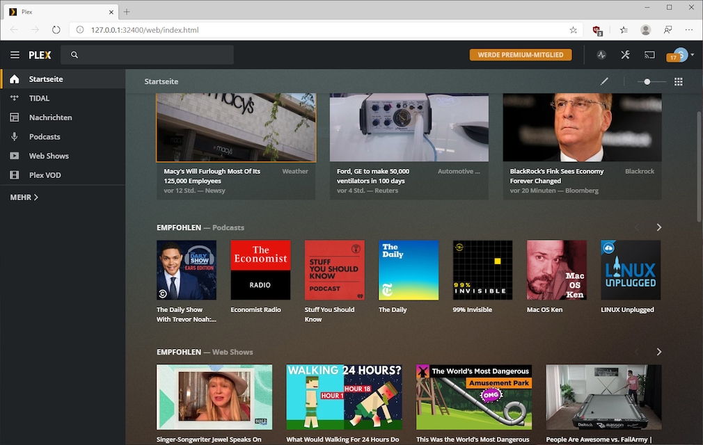 Plex Media Server - Download - COMPUTER BILD