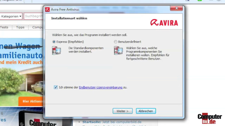 Video: So installieren Sie Avira Free Antivirus 2013 - COMPUTER BILD