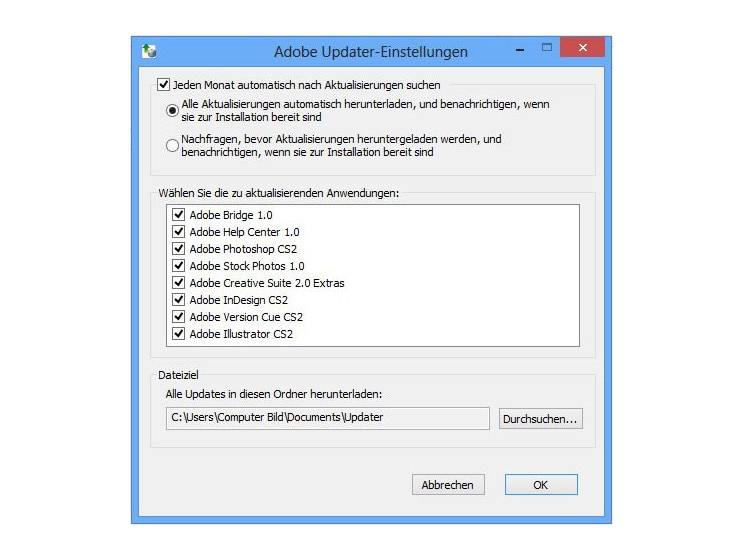 Gratis: Adobe verteilt Creative Suite CS2 - COMPUTER BILD