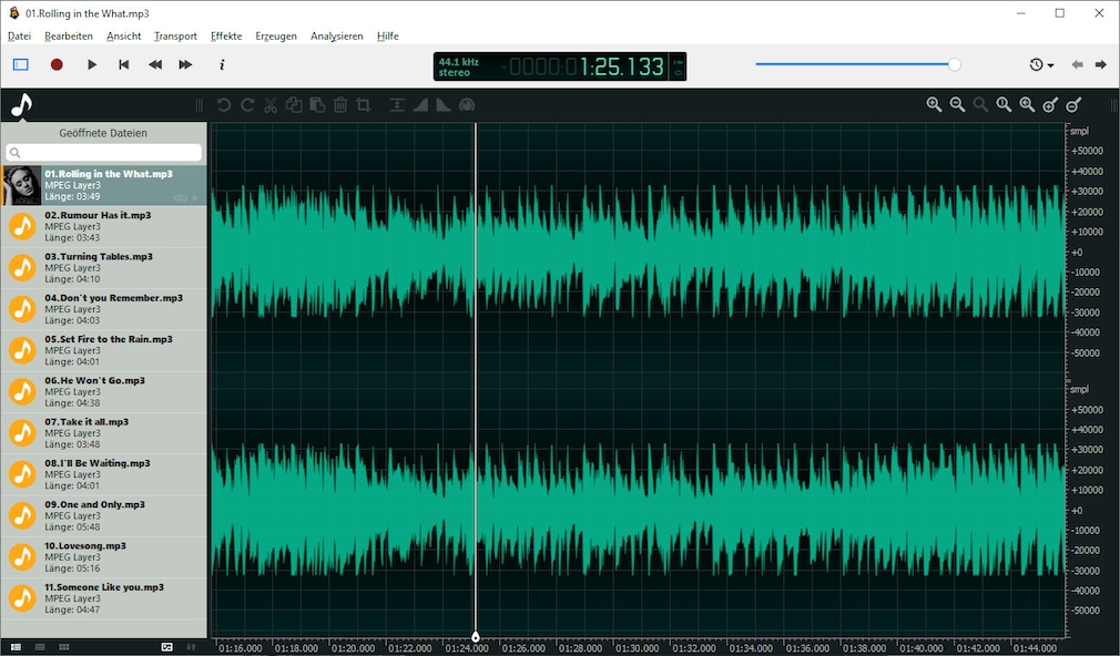 Ocenaudio - Download - COMPUTER BILD