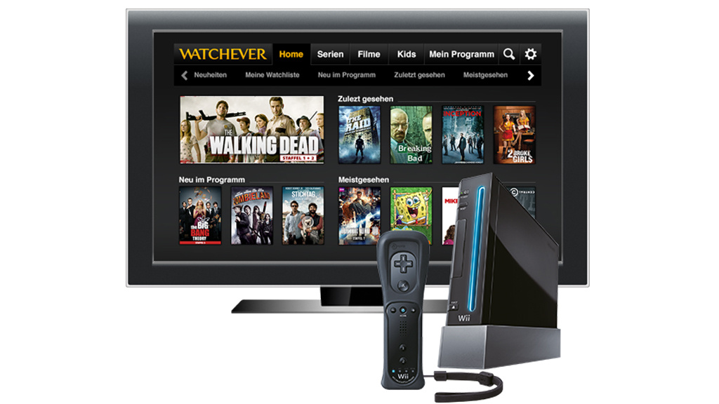 Watchever-App ab sofort auch auf der Wii verfügbar! - COMPUTER BILD