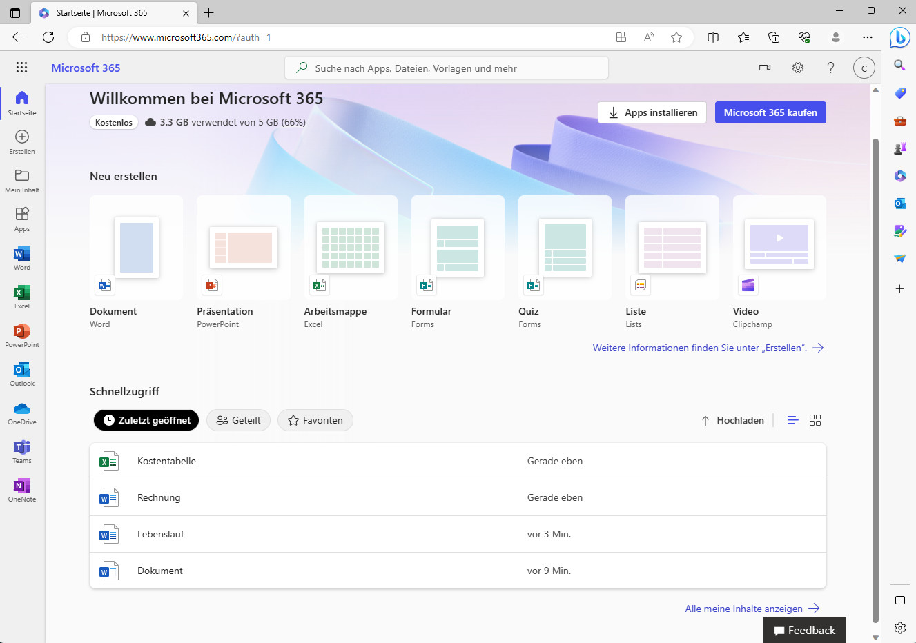Microsoft Office Online - Web-App - COMPUTER BILD