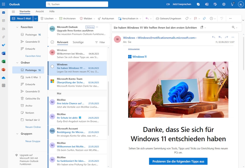 Outlook.com - COMPUTER BILD