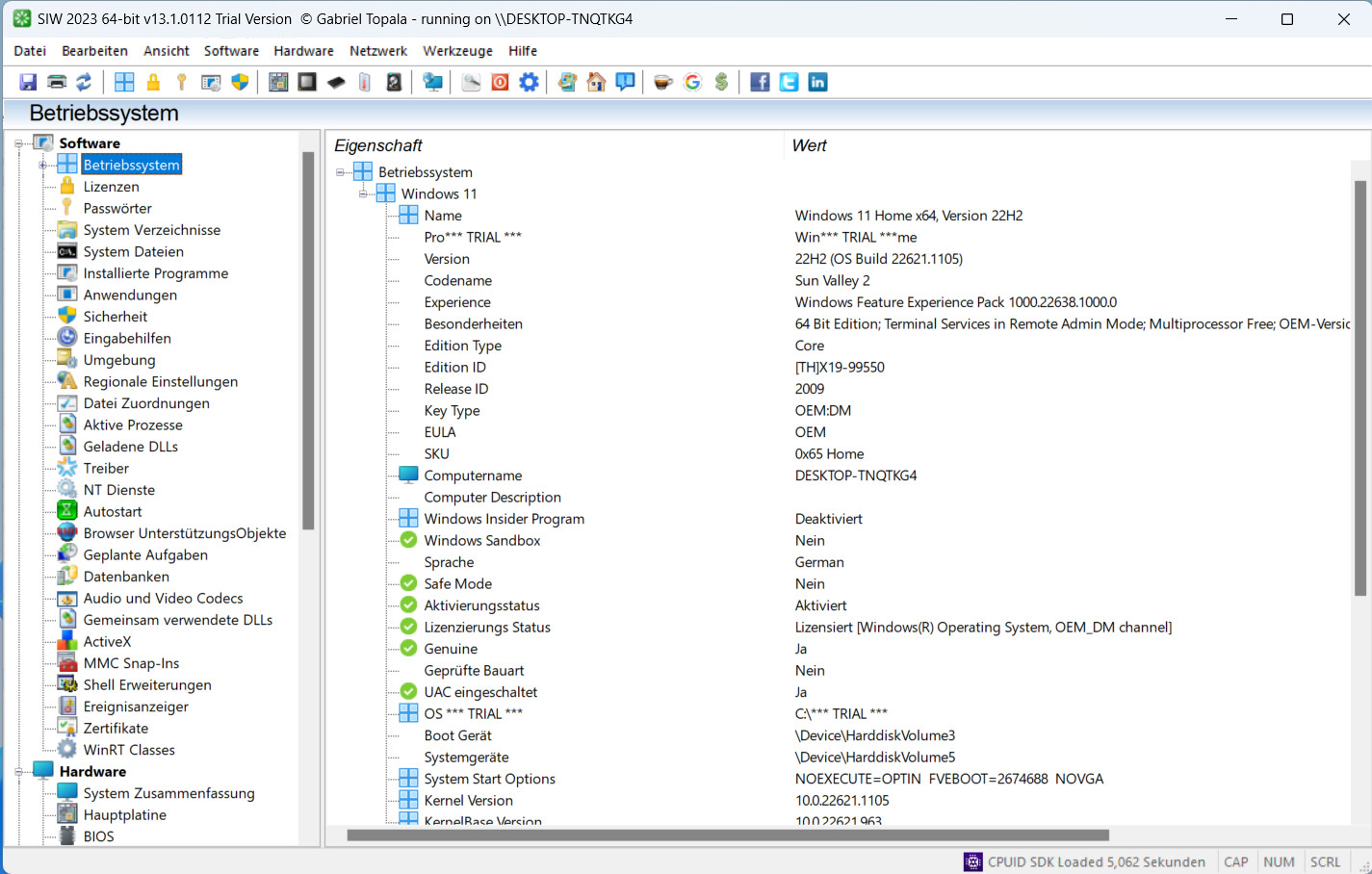 SIW (System Information for Windows) - Download - COMPUTER BILD