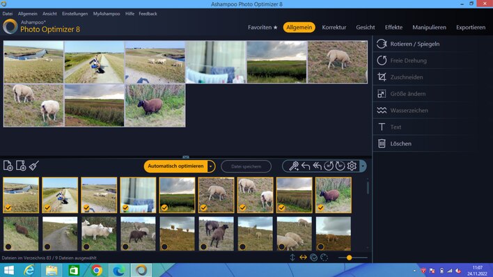 Kostenlose Vollversion: Ashampoo Photo Optimizer 8 – jetzt herunterladen