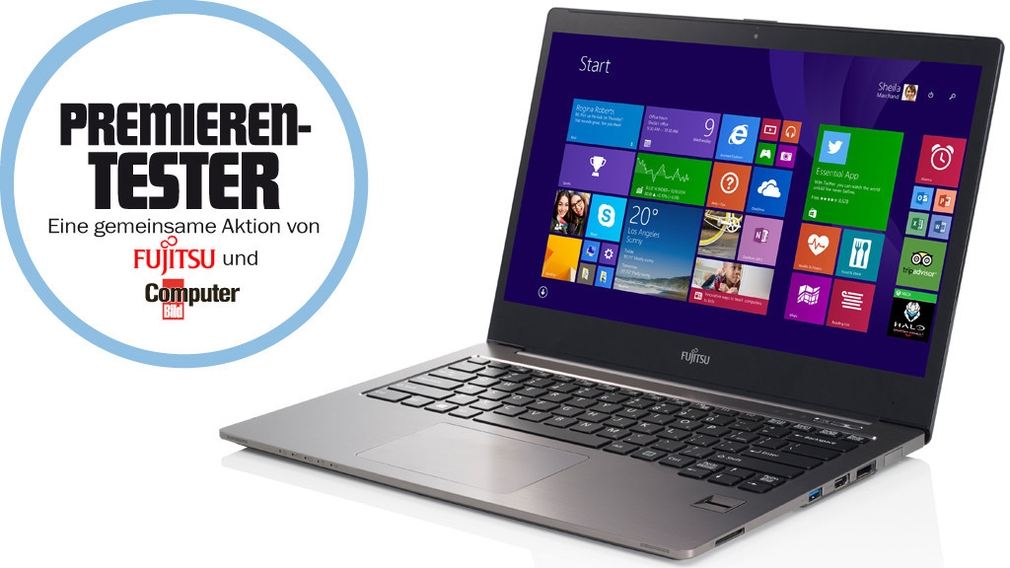 Fujitsu Lifebook U904 im Premierentest - COMPUTER BILD