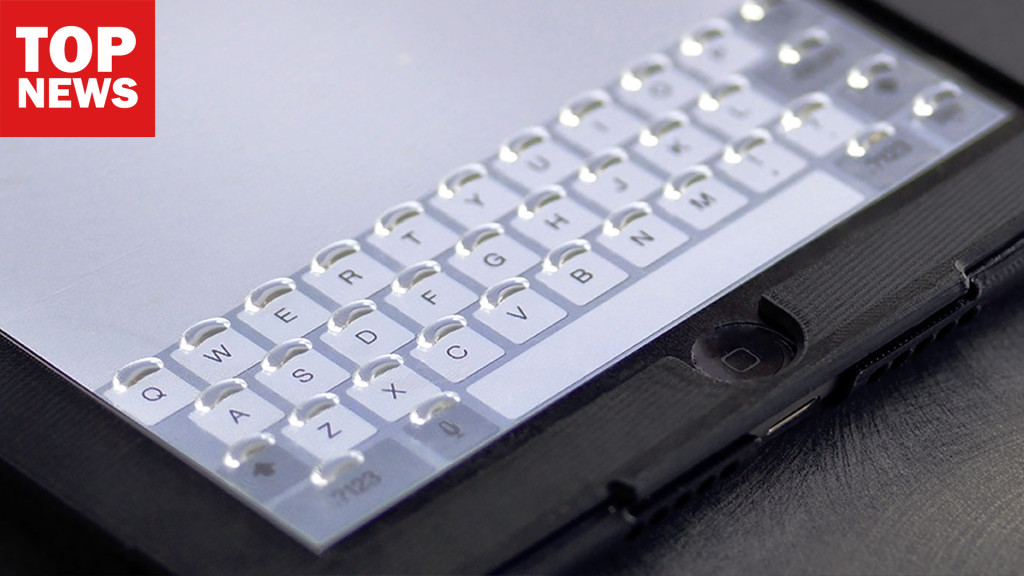 Tactus Displayfolie: Wann kommt der Touchscreen zum Anfassen ...