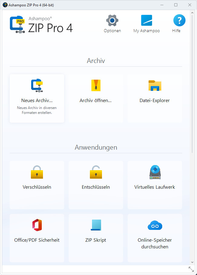 Ashampoo ZIP Pro - Download - COMPUTER BILD