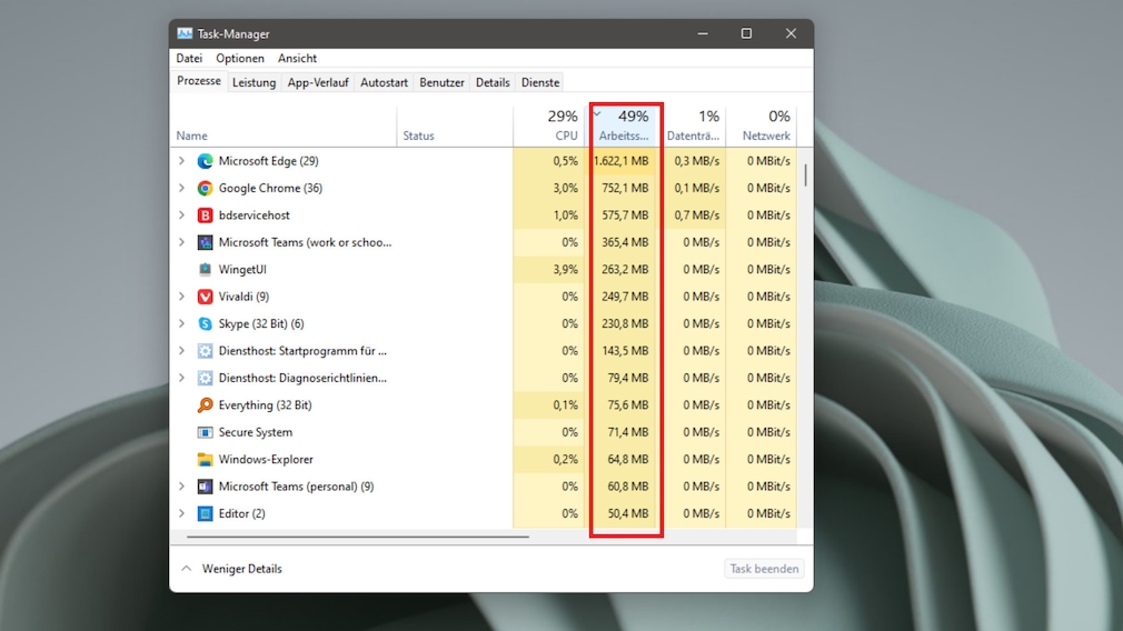 Windows-Task-Manager: Tutorial, um das Bordmittel zu nutzen - COMPUTER BILD