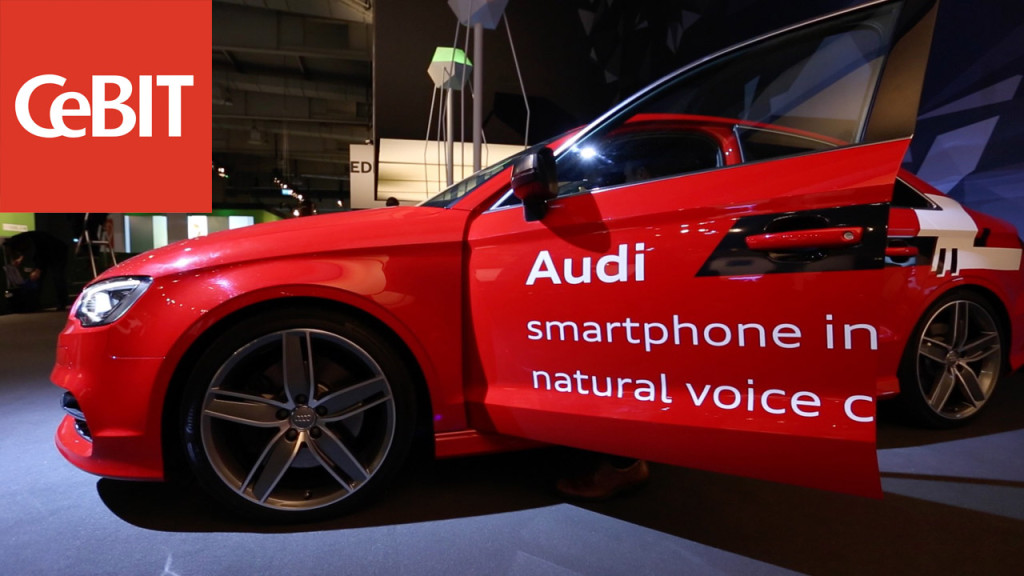 CeBIT 2015: Google zeigt das neue Android Auto im Audi - COMPUTER BILD