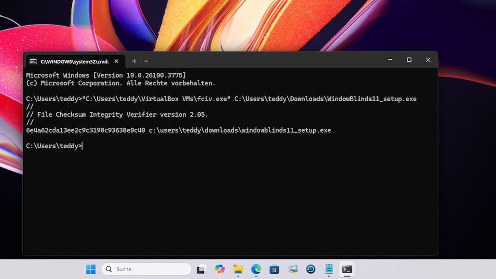 Microsoft File Checksum Integrity Verifier: Tool hasht Dateien ...