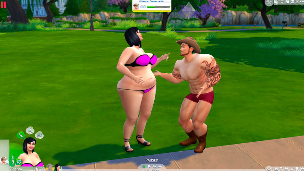 expanded physique range sims 4