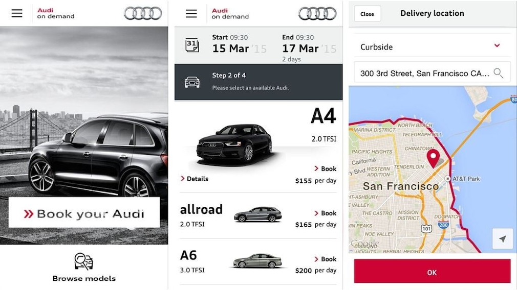Audi On Demand Carsharing - COMPUTER BILD