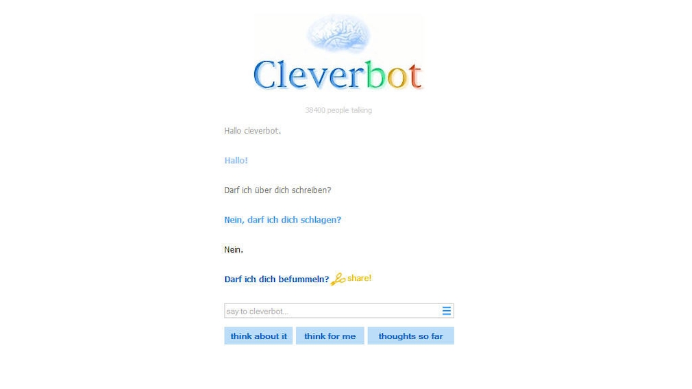 Cleverbot: KI spricht wie ein Mensch - COMPUTER BILD