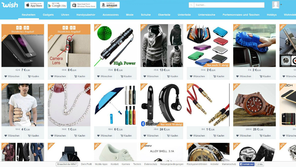 Wish lehnt Angebot von Amazon ab - COMPUTER BILD