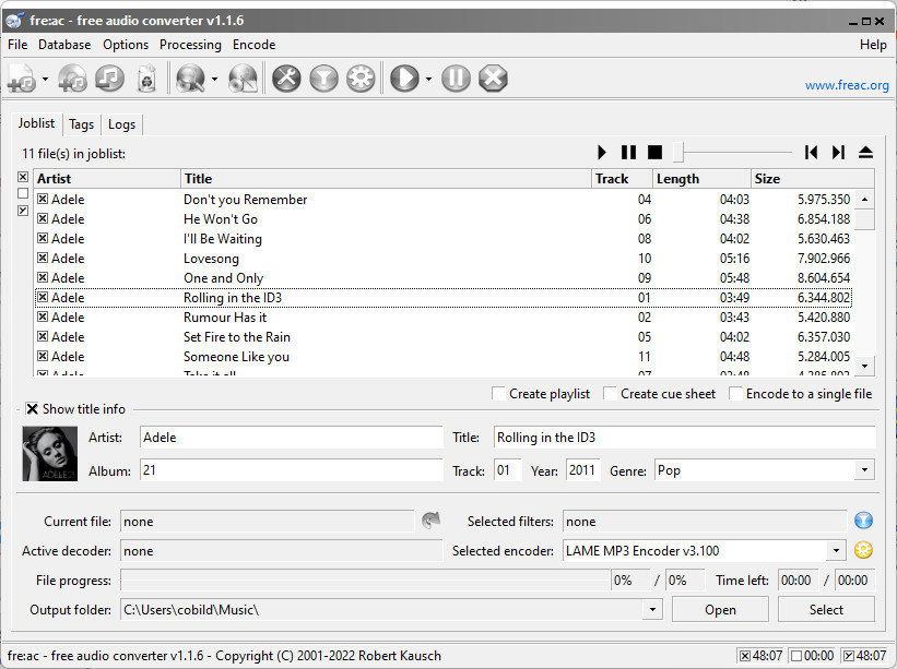 fre:ac (Free Audio Converter) – Download - COMPUTER BILD