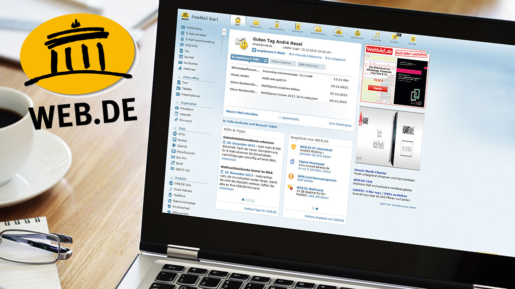 Web.de: Tipps zu m Jubiläum - COMPUTER BILD