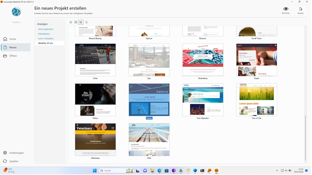 Gratis-Vollversion: WebSite X5 Go - COMPUTER BILD