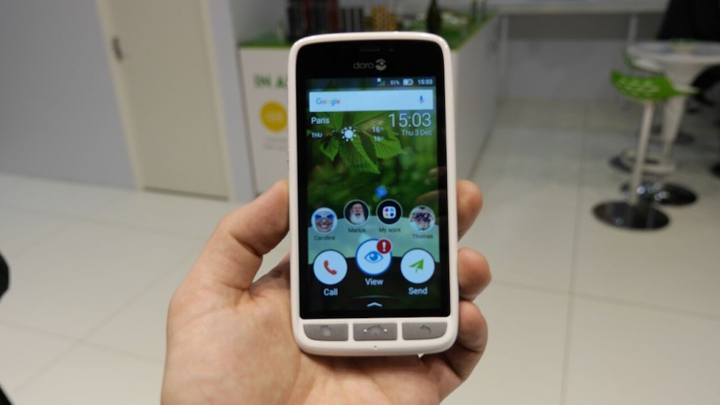 MWC 2016: Senioren-Smartphone Doro 8031 - COMPUTER BILD